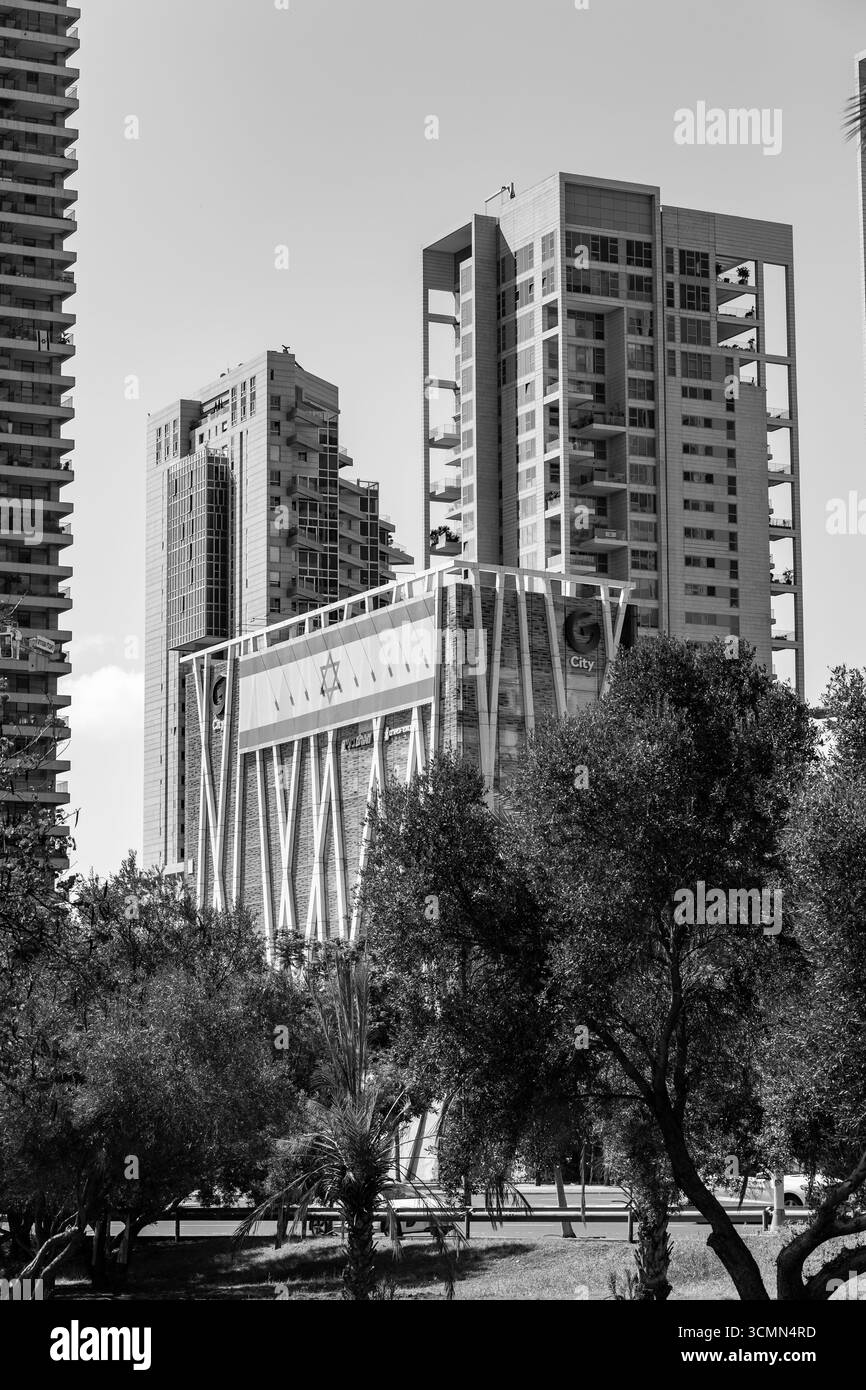 Tel Aviv, Israel - October 2023 - Yarkon Park is a large park in Tel ...