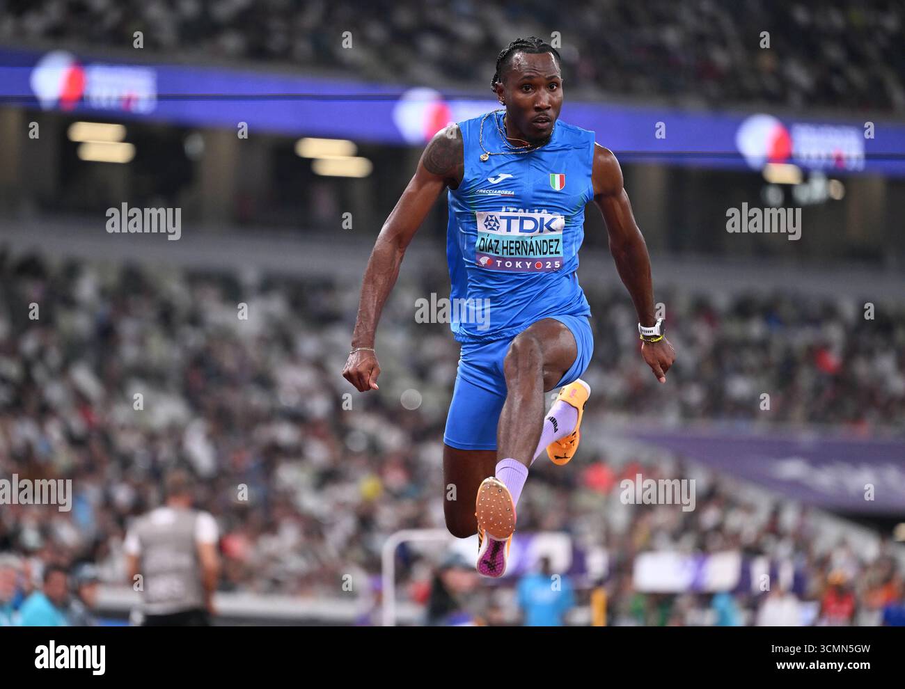 Tokyo, Japan. 17th Sep, 2025. Andy Diaz Hernandez of Italy competes ...