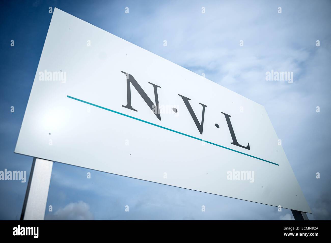 Lemwerder, Germany. 17th Sep, 2025. A company sign of Naval Vessels ...
