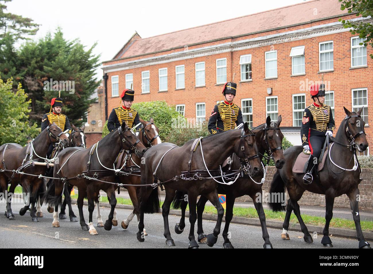 Windsor, Berkshire, UK. 17th September, 2025. The King’s Troop Royal ...