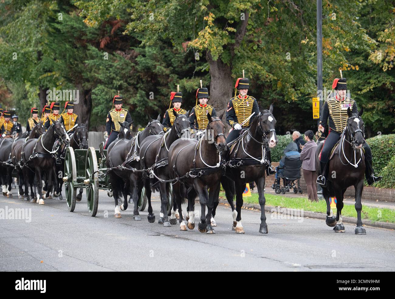 Windsor, Berkshire, UK. 17th September, 2025. The King’s Troop Royal ...