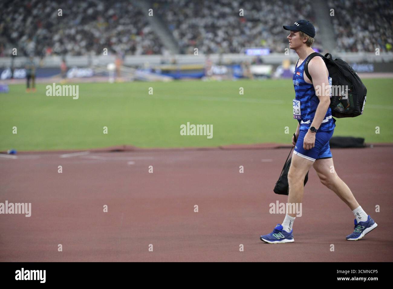 Lassi Etelätalo of Finland after men's javelin qualification at the ...