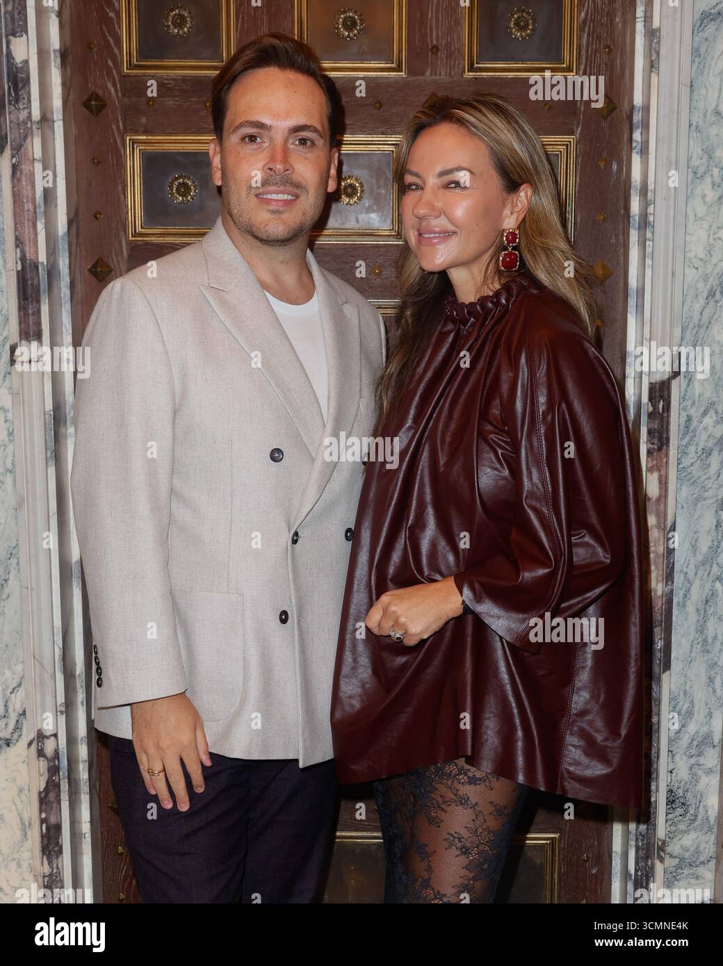 Diego Tavares and Oriona Robb attending the 'Roxy Wraps' the exclusive luxury gifting concierge ...