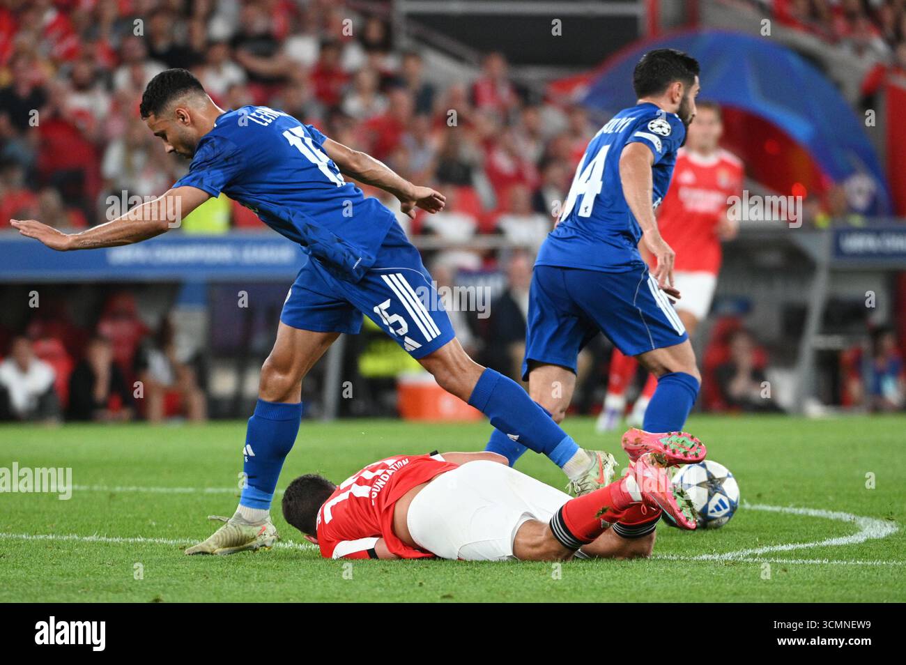 Lisbon, Portugal. 16 September 2025. Georgiy Sudakov midfielder of SL ...