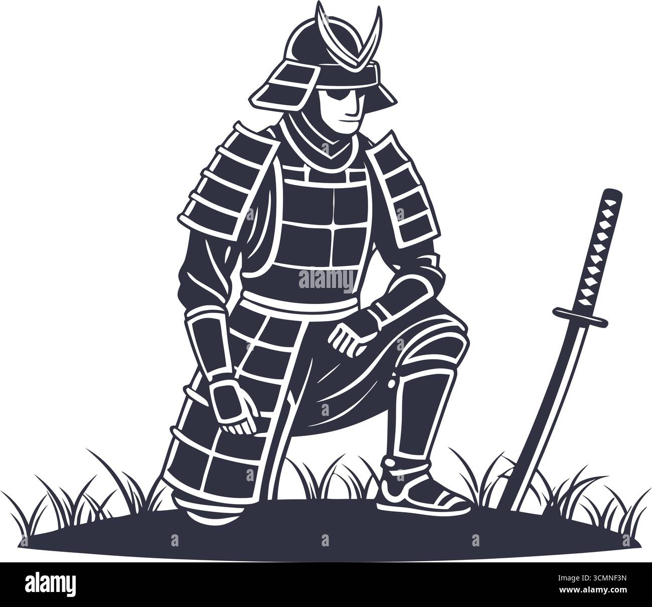 Samurai discipline Stock Vector Images - Alamy