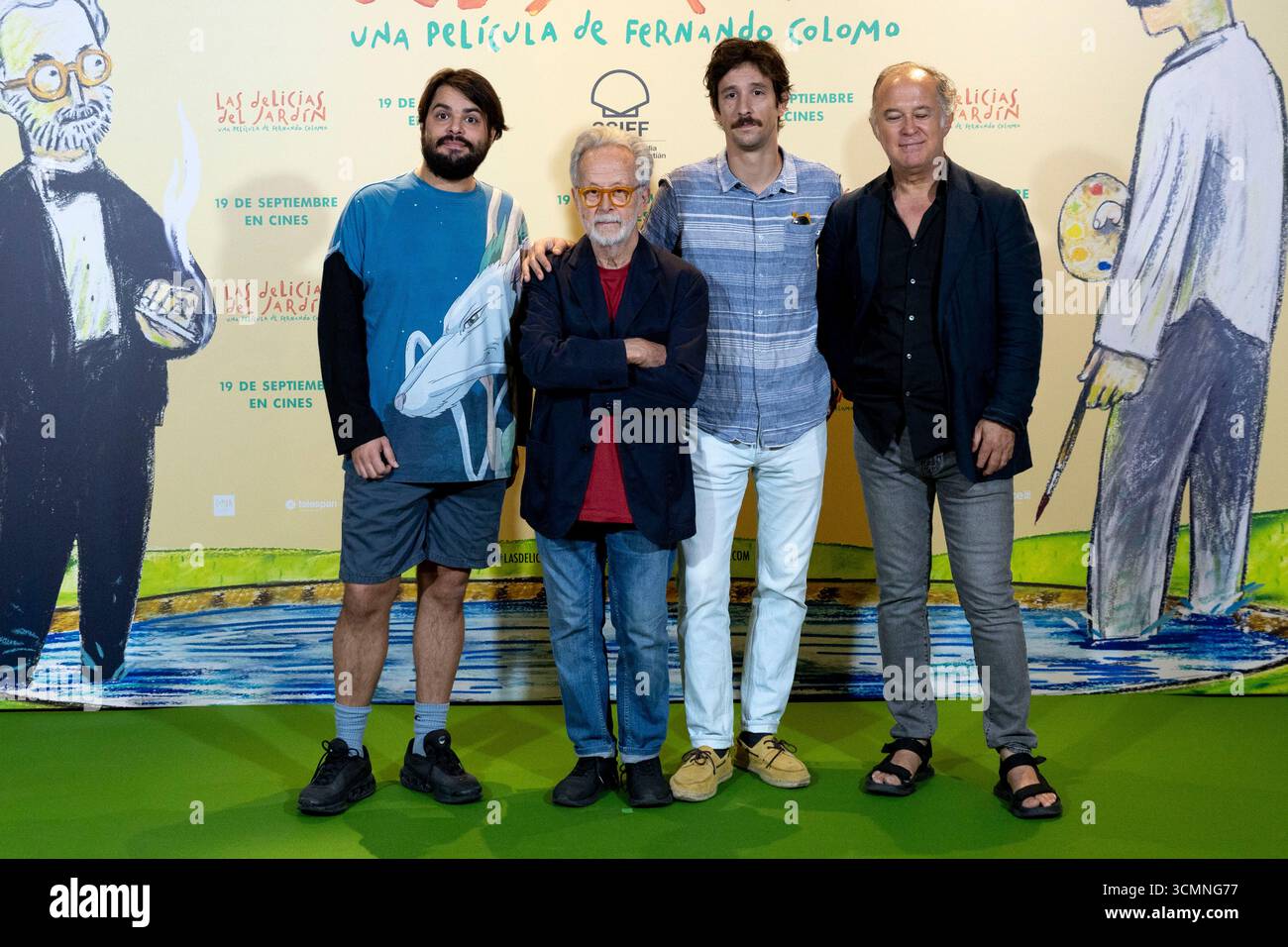 Brays Efe, Fernando Colomo, Pablo Colomo and Luis Bermejo attended 'Las ...