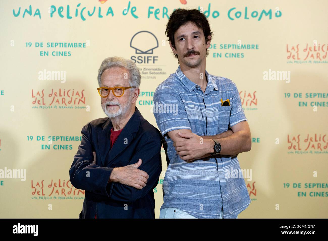 Fernando Colomo and Pablo Colomo attended 'Las delicias del jardín ...