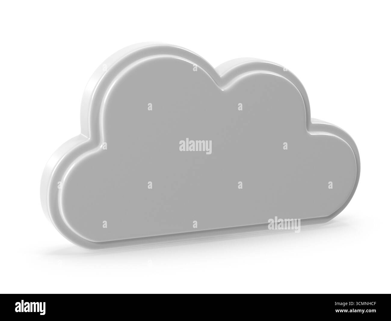 3d render cloud technology Black and White Stock Photos & Images - Alamy