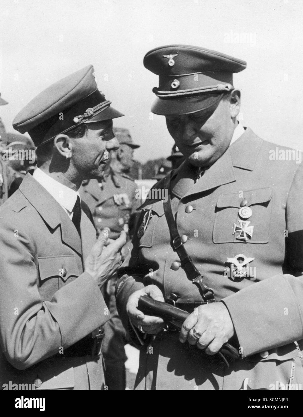 Nazi leaders, Josef Goebbels and Hermann Göring. two years before World ...