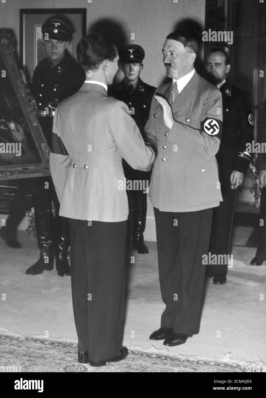 Third Reich Minister of Propaganda Joseph Goebbels and Third Reich ...