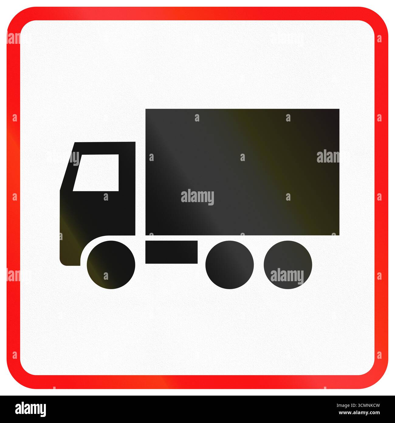 Heavy goods vehicle road Cut Out Stock Images & Pictures - Alamy