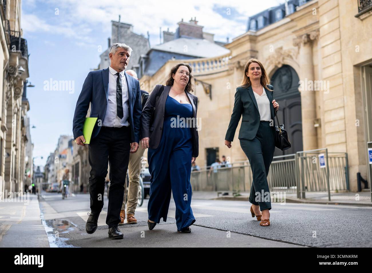 National secretary of French left-wing The Ecologistes party Marine ...
