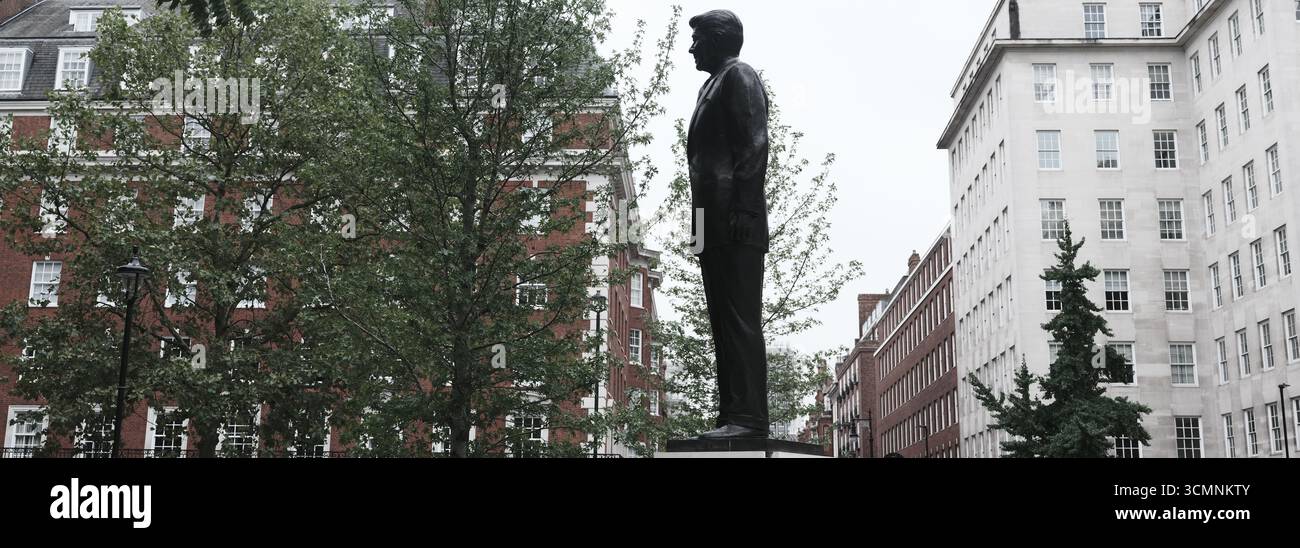 Ronald Reagan Memorial, London Stock Photo - Alamy