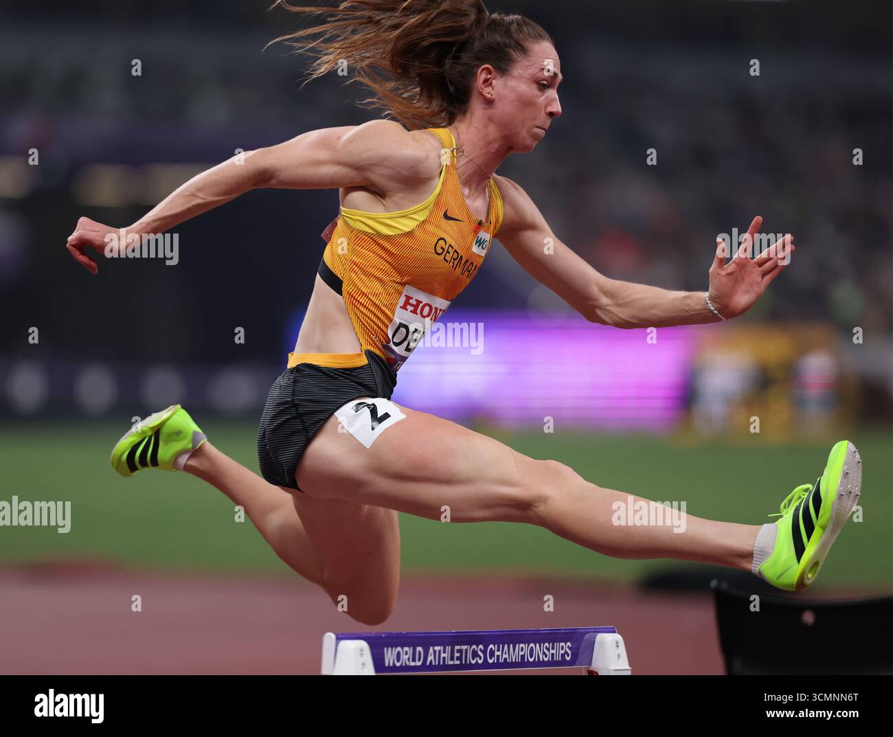 Tokio, Japan. 17th Sep, 2025. Athletics, World Championships, 400 meter ...