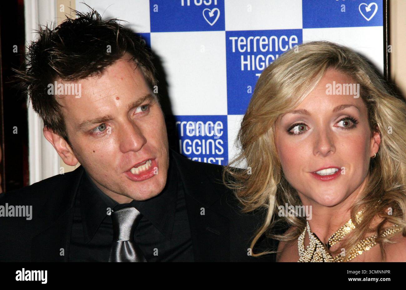 Ewan McGregor and Jane Krakowski at The Terrence Higgins Trust Supper ...