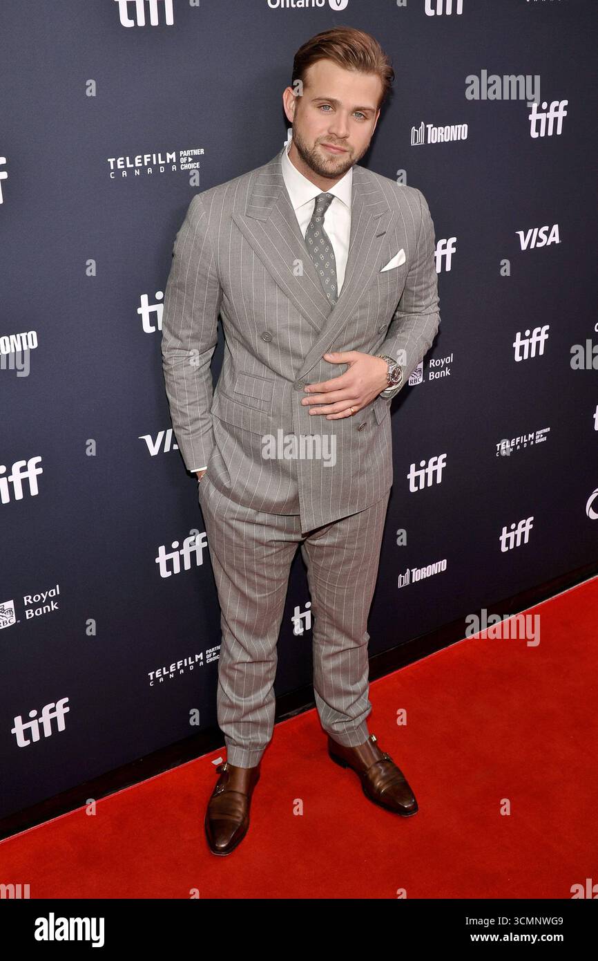 07 September 2025 - Toronto, Ontario Canada - Leo Woodall. “Nuremberg ...