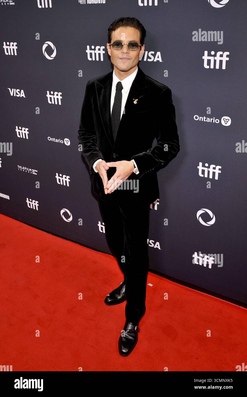 07 September 2025 - Toronto, Ontario Canada - Rami Malek. “Nuremberg ...