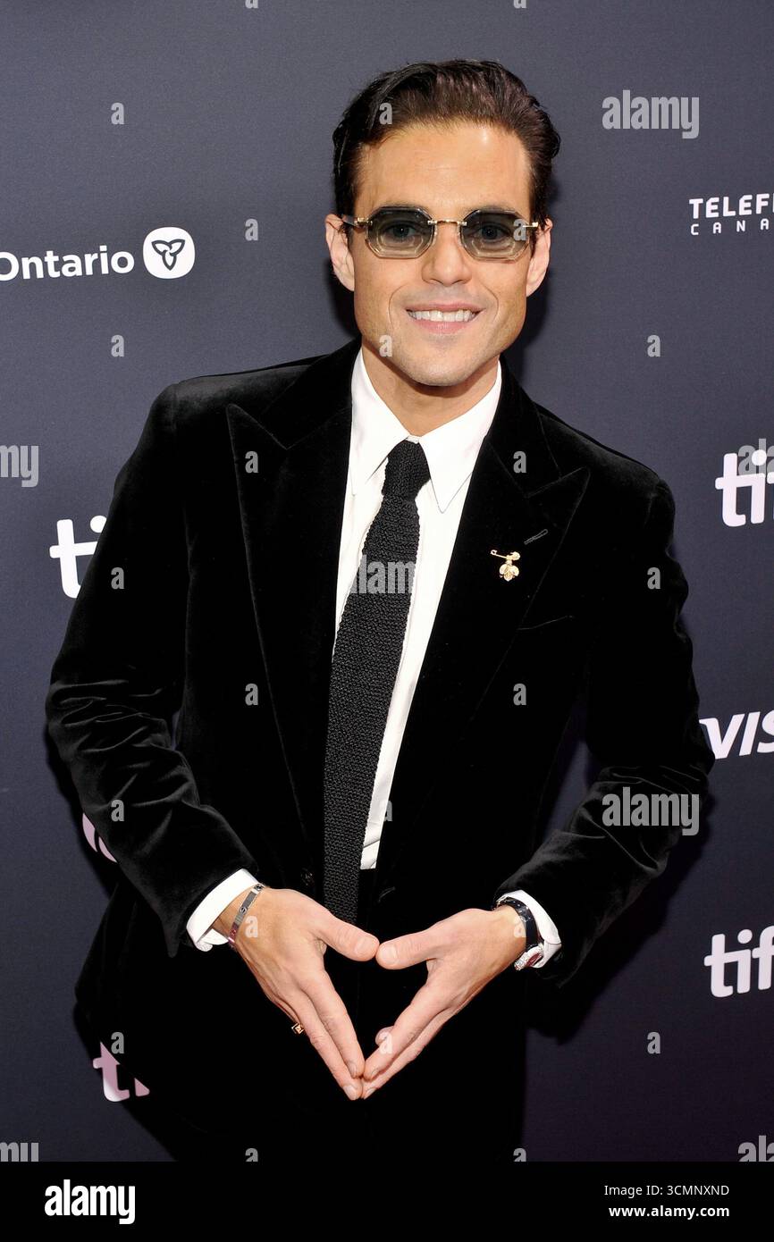 07 September 2025 - Toronto, Ontario Canada - Rami Malek. “Nuremberg ...