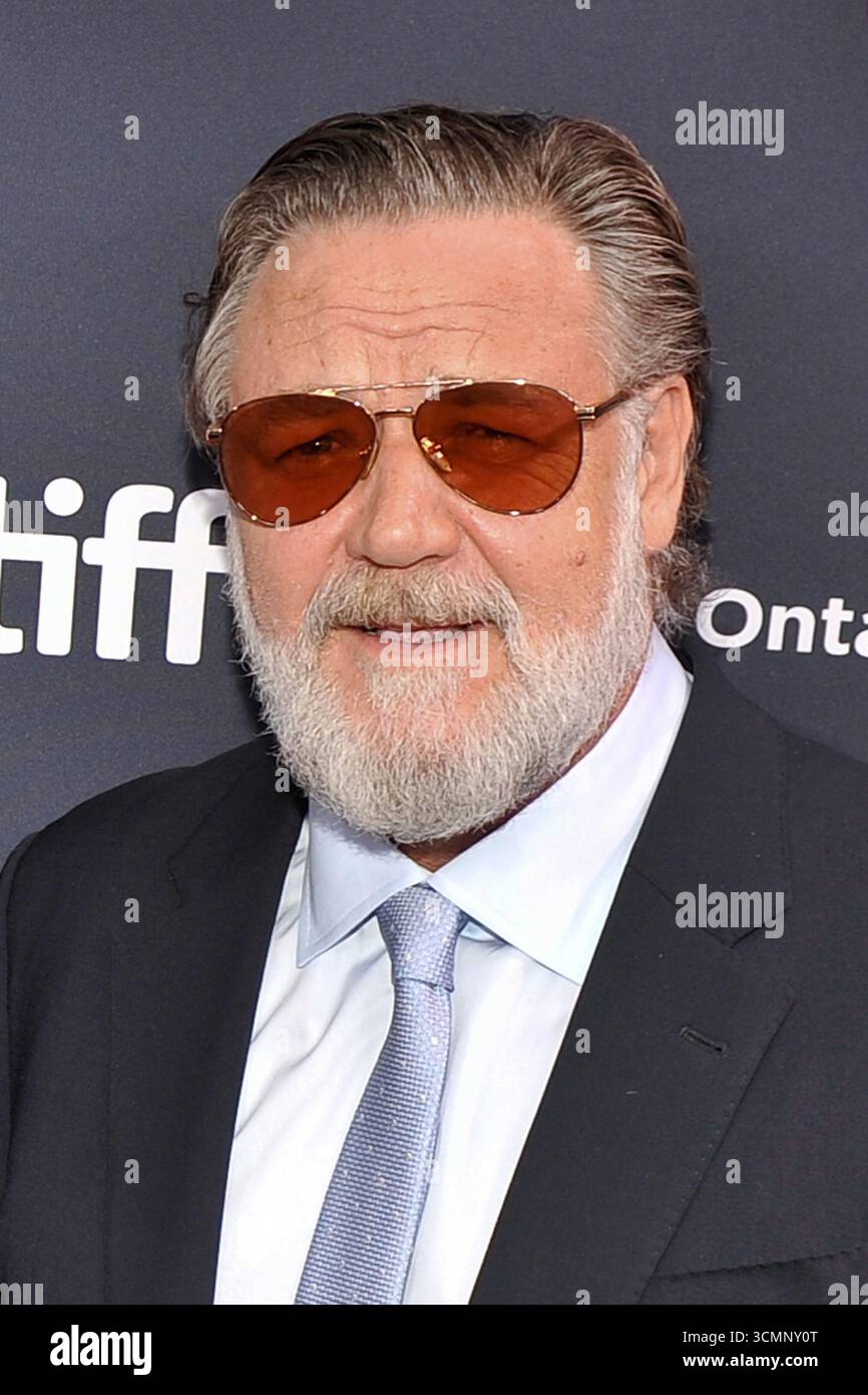 07 September 2025 - Toronto, Ontario Canada - James Vanderbilt, Russell Crowe. “Nuremberg ...