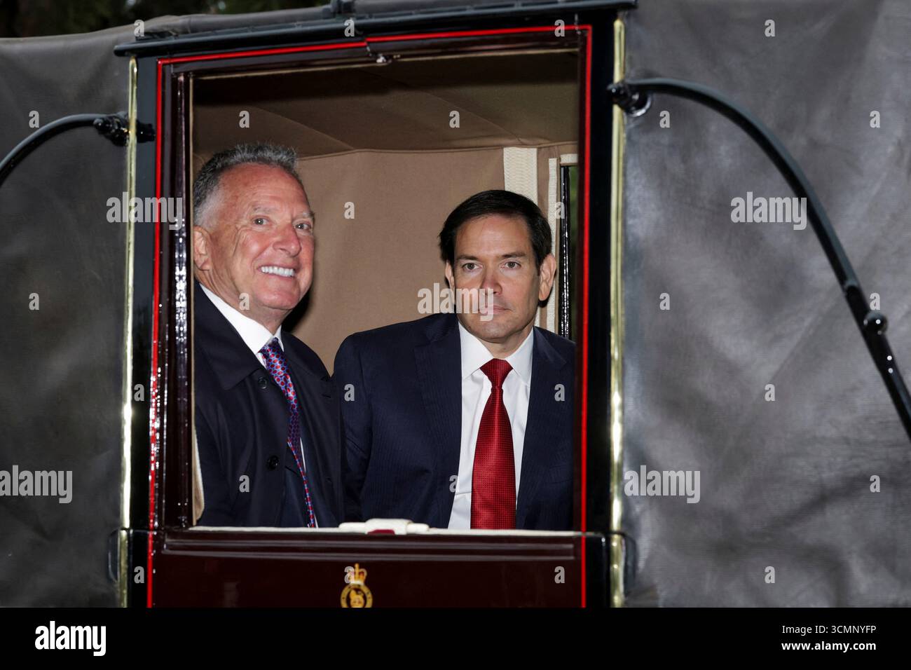 Secretary of State Marco Rubio, right, and White House Special Envoy ...