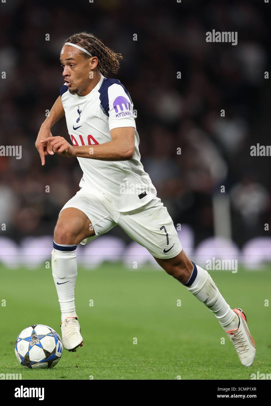 London, England, 16th September 2025. Xavi Simons of Tottenham Hotspur ...