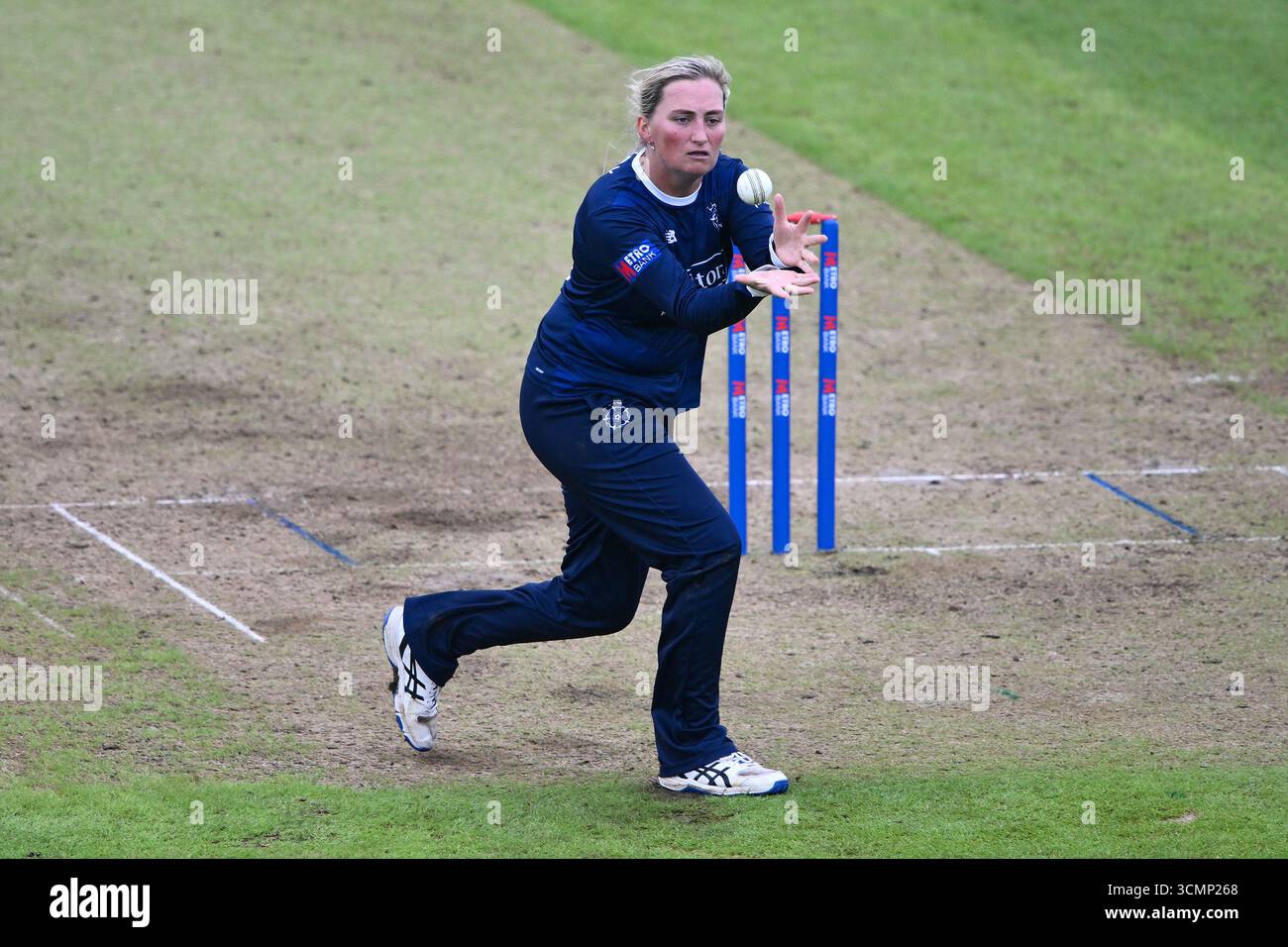 Southampton, UK, 17 September 2025. Bex Tyson of Hampshire during the ...