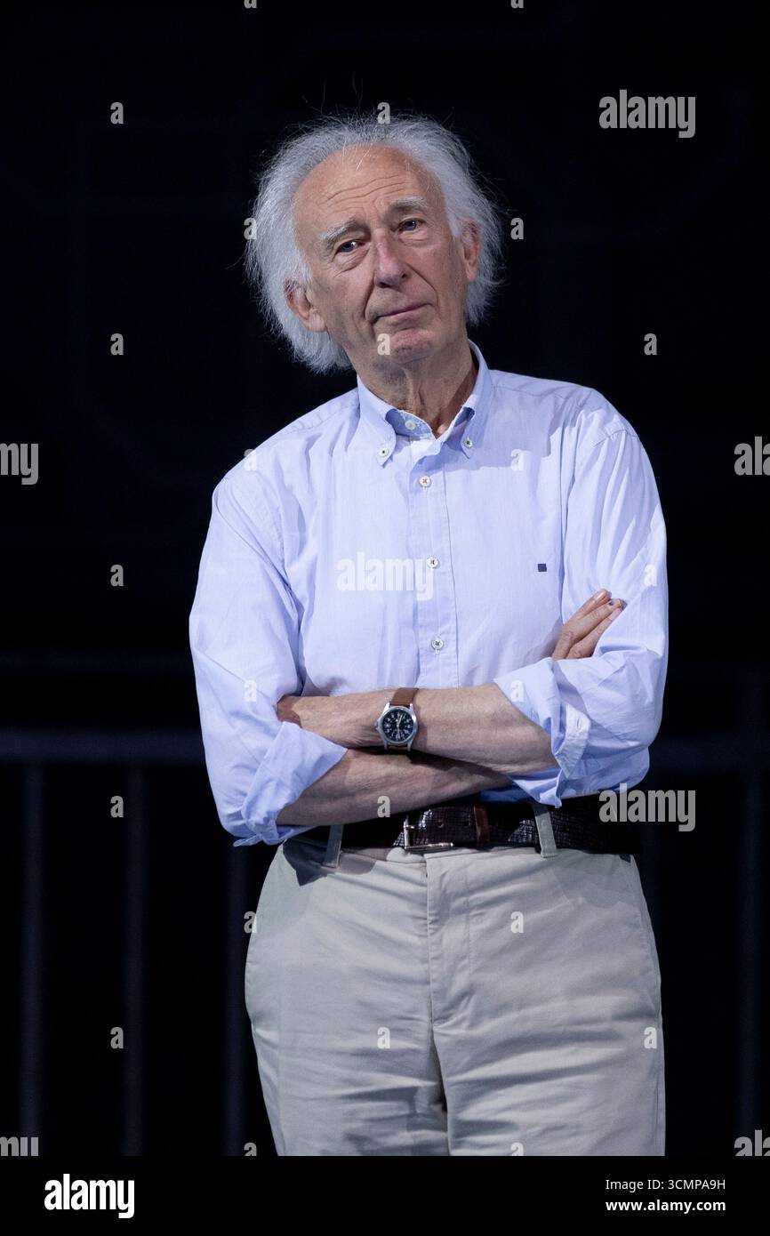 Spanish actor Albert Boadella, attends during the presentation of the ...