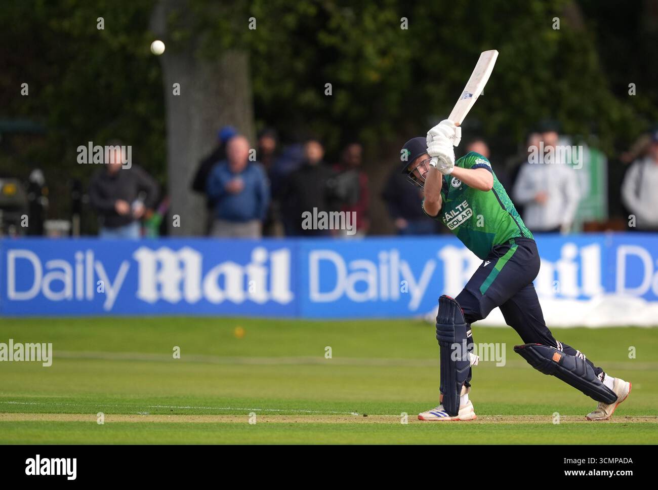 Ireland's Harry Tector batting during the First Men's International ...