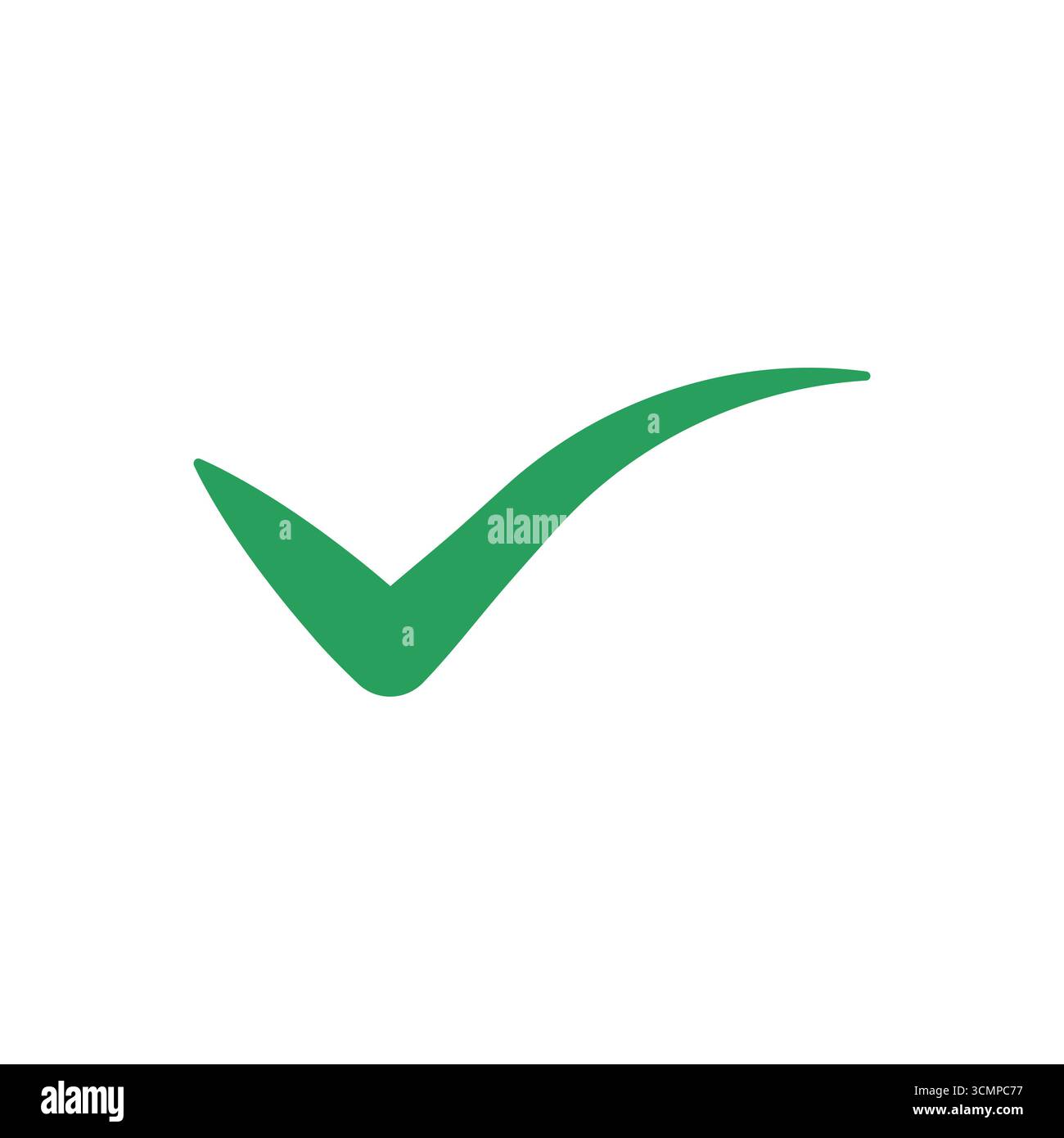 green check mark vector logo template design Stock Vector Image & Art ...
