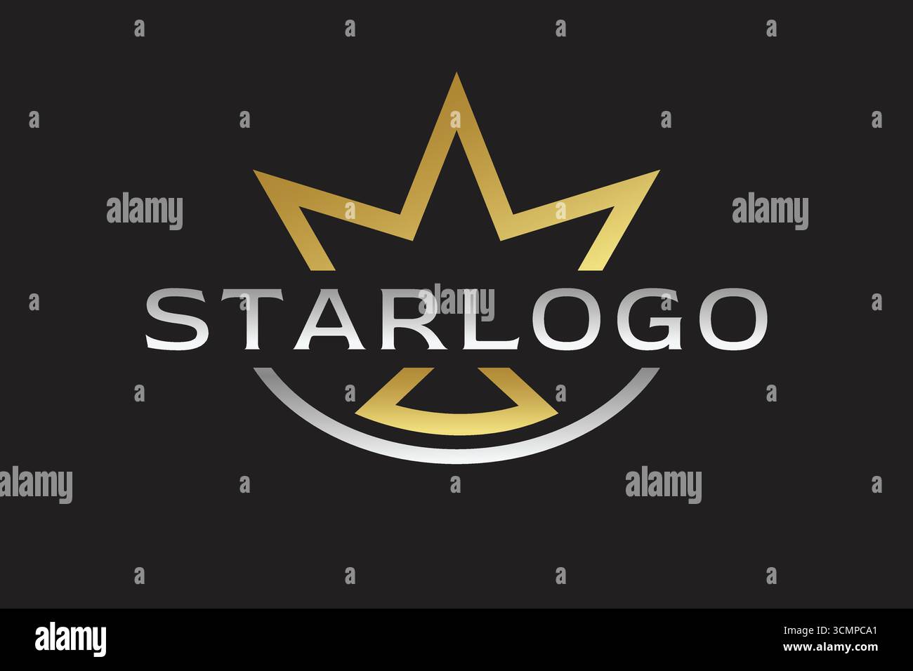 Star logo vector vectors hi-res stock photography and images - Alamy
