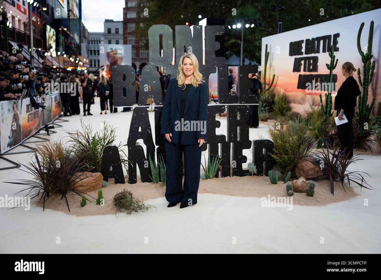 Producer Sara Murphy poses for photographers upon arrival at the ...