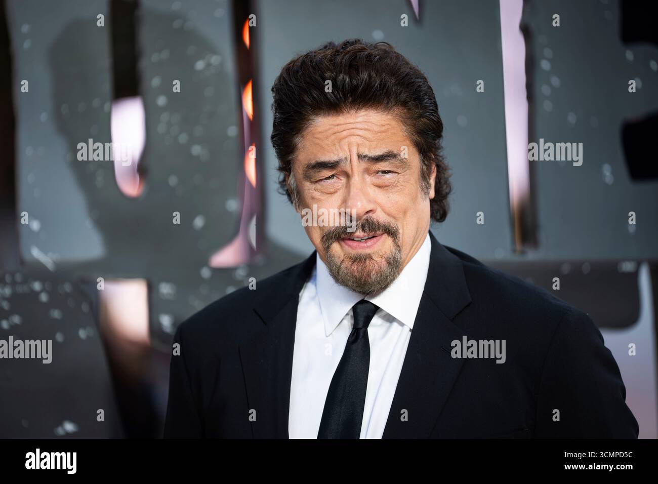 Benicio Del Toro poses for photographers upon arrival at the premiere ...