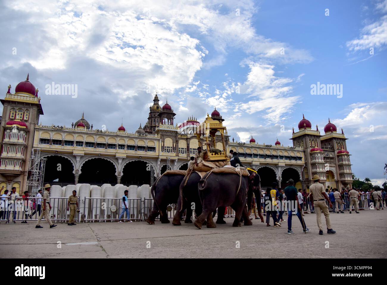 Mysore dasara elephant hi-res stock photography and images - Alamy