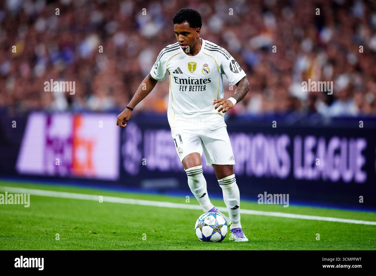 MADRID, SPAIN - SEPTEMBER 16: Rodrigo Goes of Real Madrid during the ...