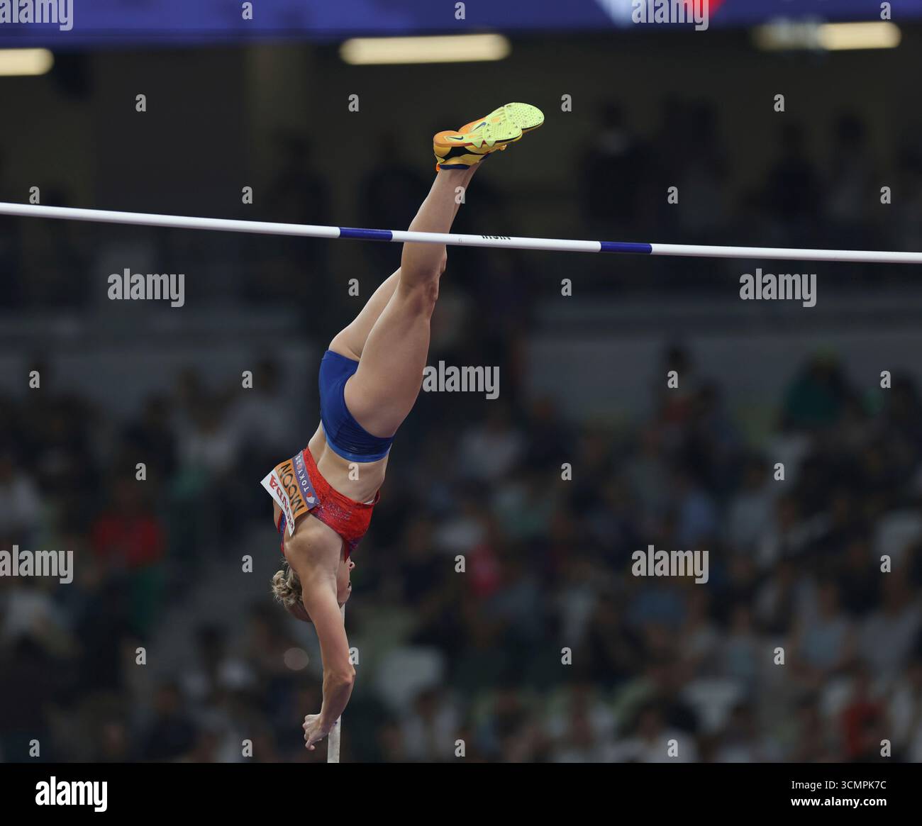 Katie MOON of United States competes during Women's Pole Vault of the ...