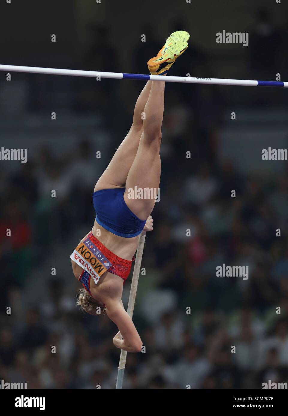 Katie MOON of United States competes during Women's Pole Vault of the ...