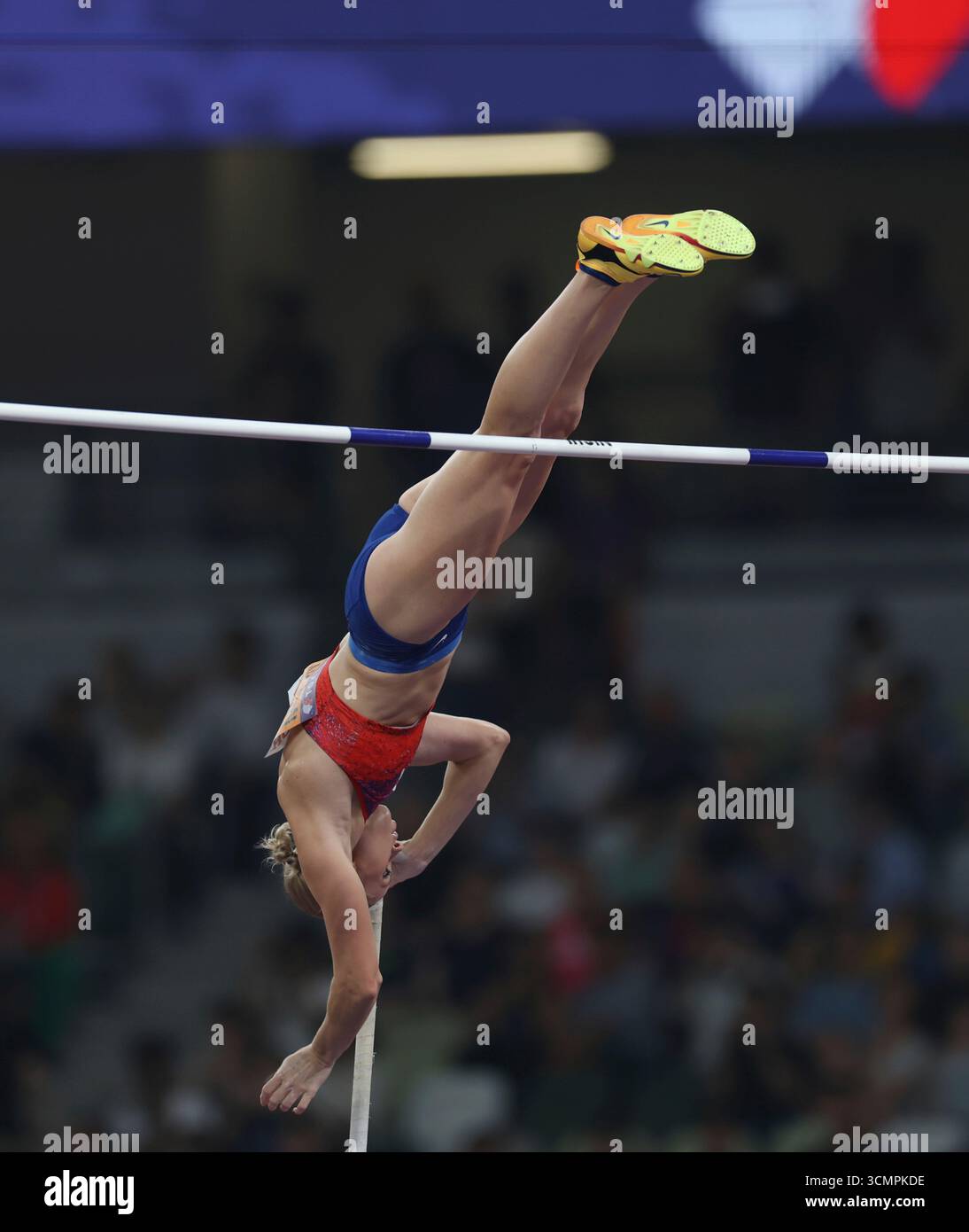 Katie MOON of United States competes during Women's Pole Vault of the ...