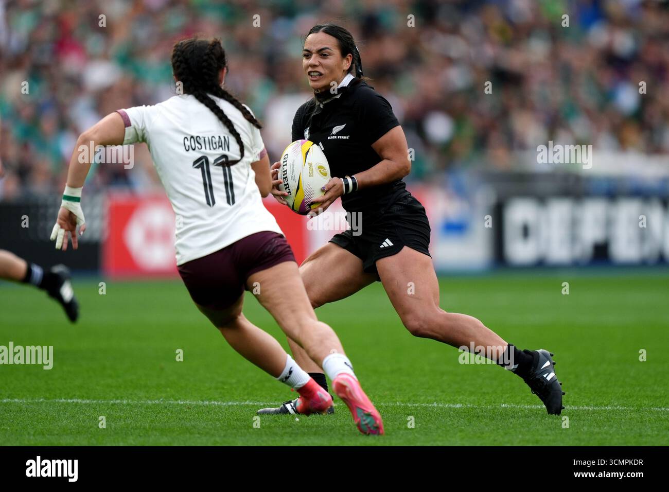 New Zealand's Stacey Waaka during the Women's Rugby World Cup 2025 pool ...