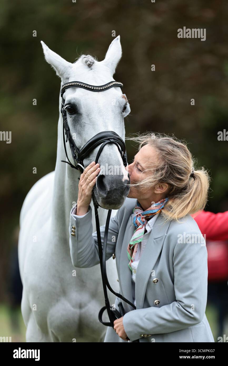 Lara De Liedekerke - Meier of Belgium with Hooney D'arville during the ...