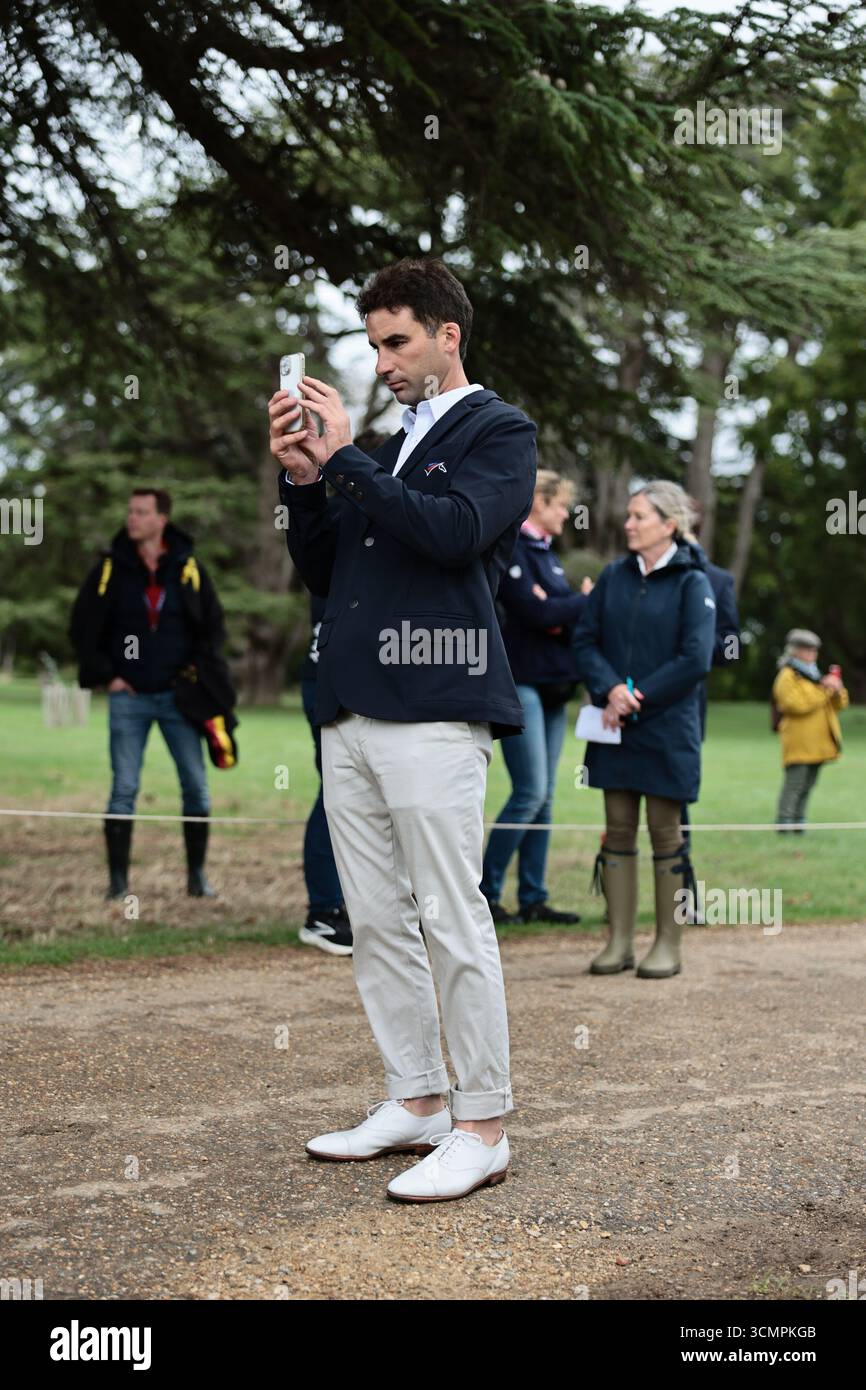 Astier Nicolas of France with Alertamalib'or during the first horse ...