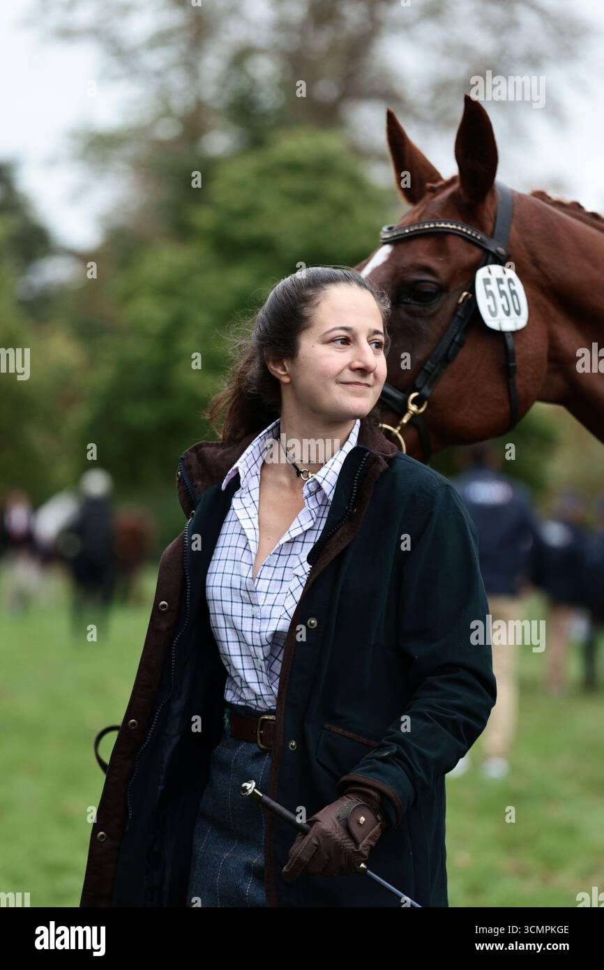 Kumru Say of Turkey with Baladin De L'ocean Ja during the first horse ...