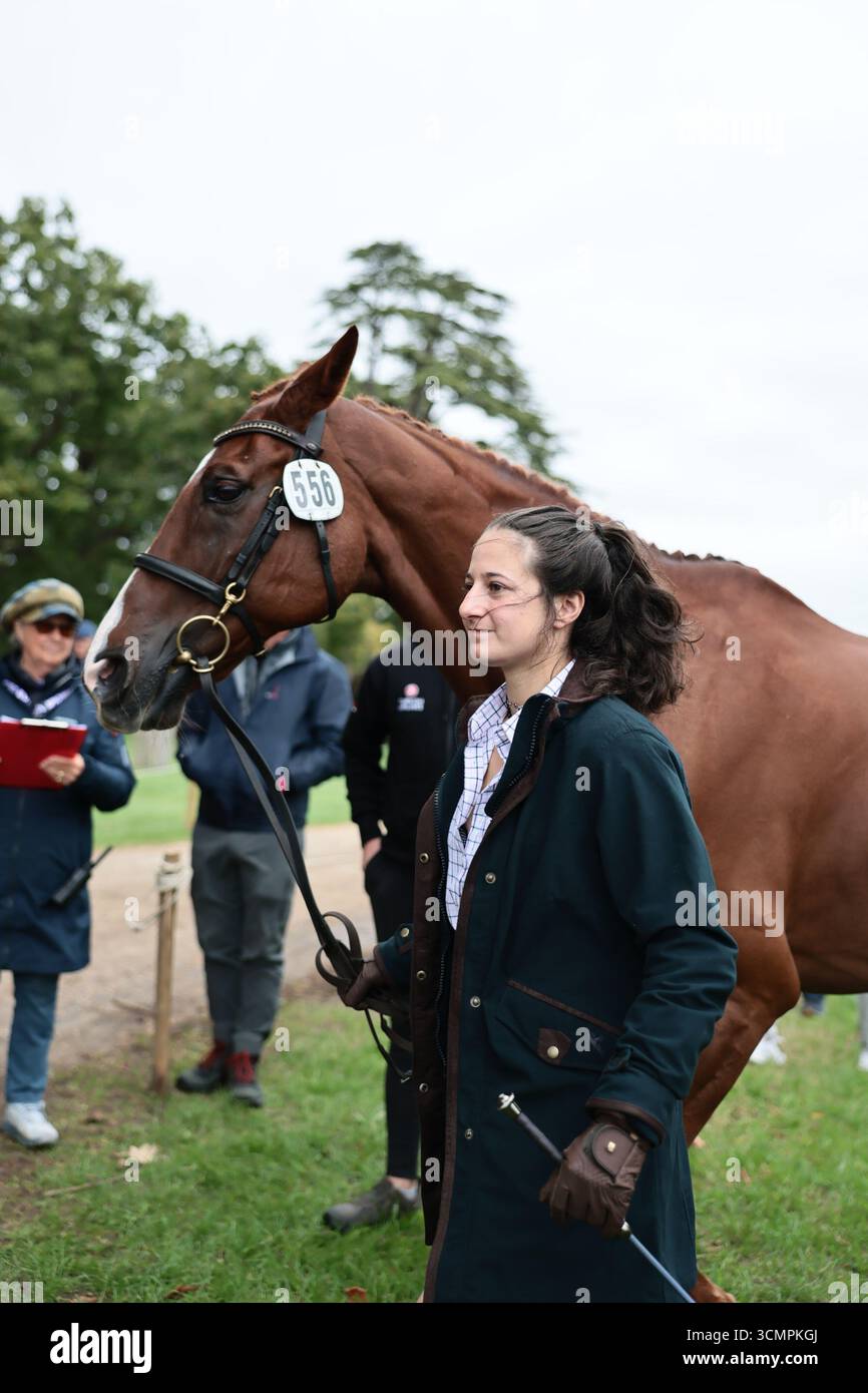 Kumru Say of Turkey with Baladin De L'ocean Ja during the first horse ...
