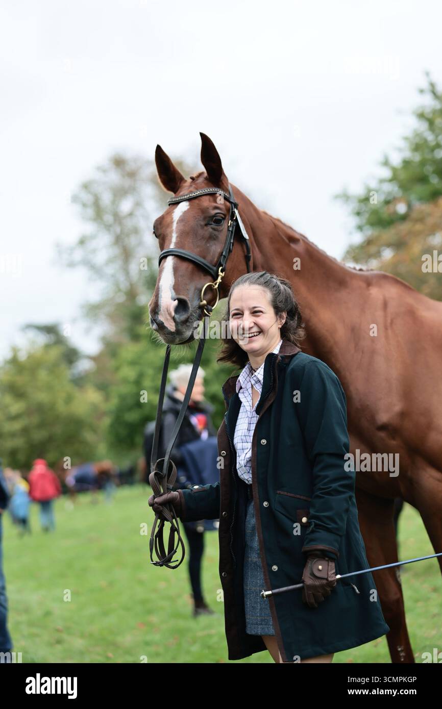 Kumru Say of Turkey with Baladin De L'ocean Ja during the first horse ...