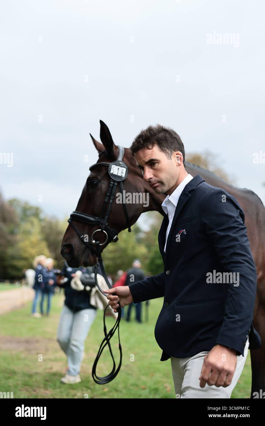 Astier Nicolas of France with Alertamalib'or during the first horse ...