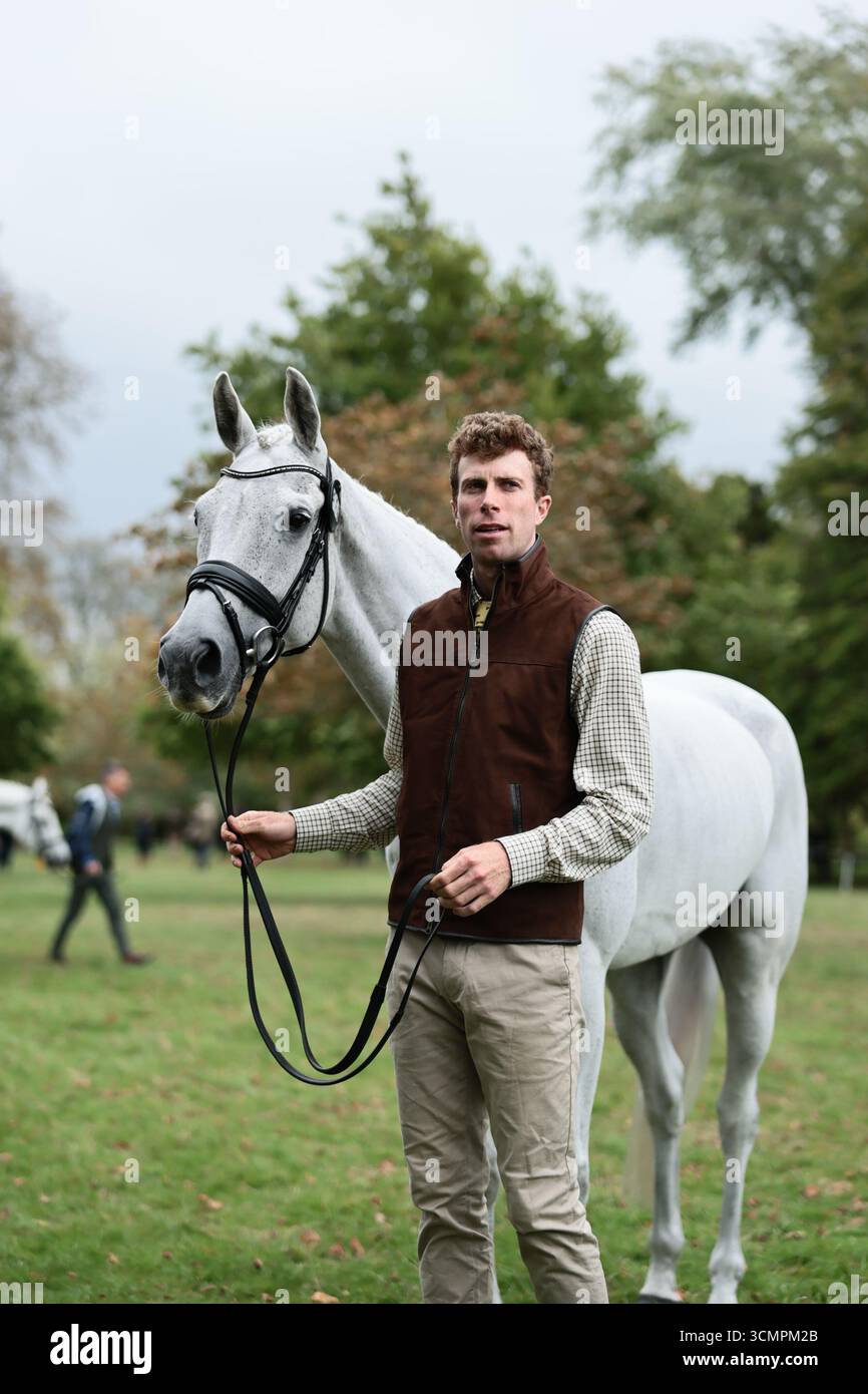 Robbie Kearns of Ireland with Chance Encounter during the first horse ...