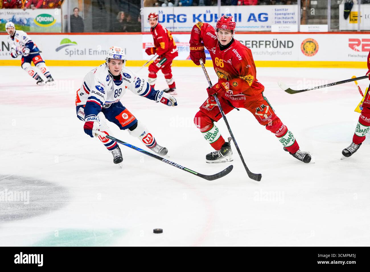16/09/2025, Langnau, emmental versicherung arena, NL: SCL Tigers - ZSC Lions, #89 Daniel Olsson ...