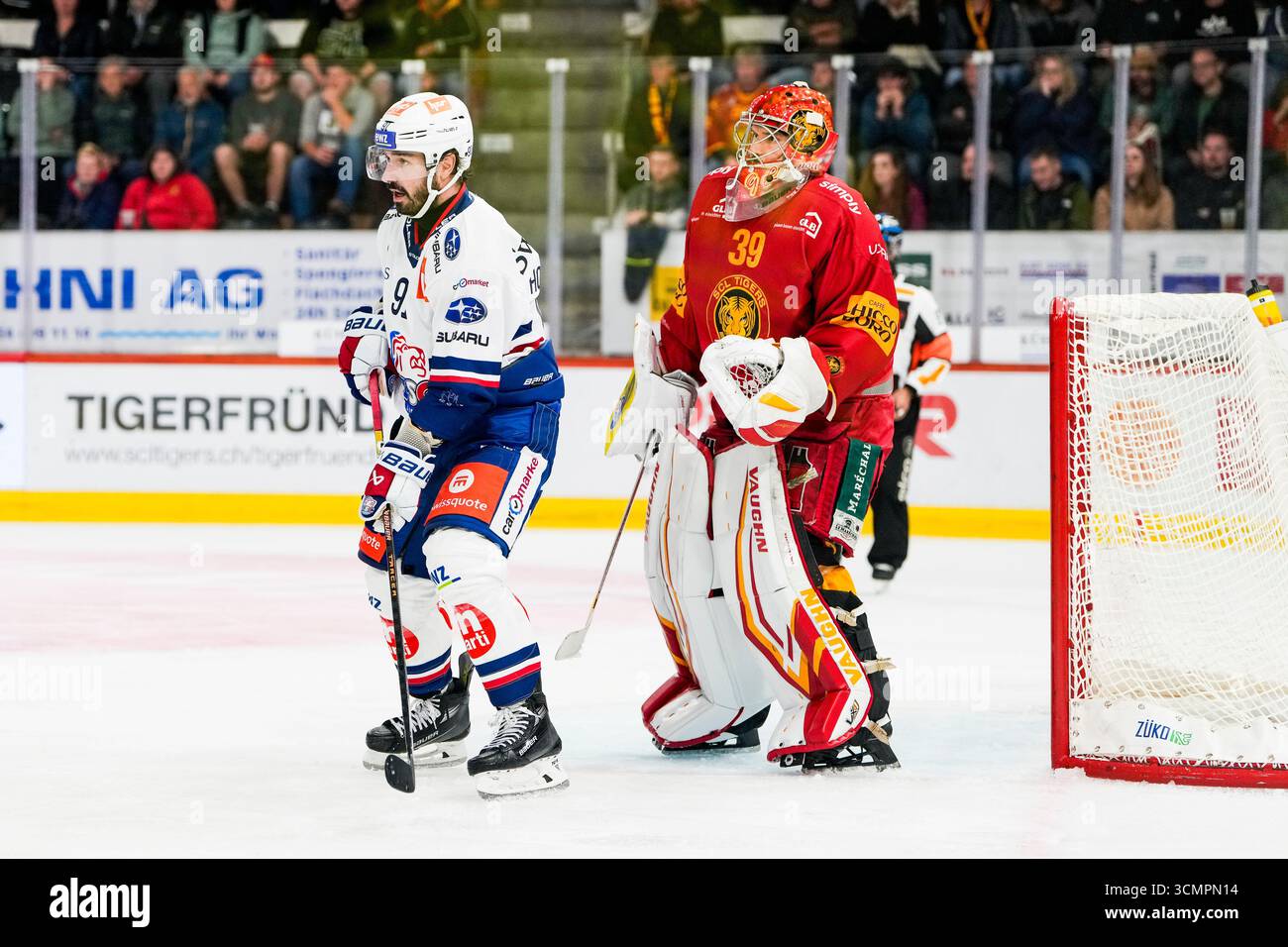 16/09/2025, Langnau, emmental versicherung arena, NL: SCL Tigers - ZSC Lions, #91 Denis ...