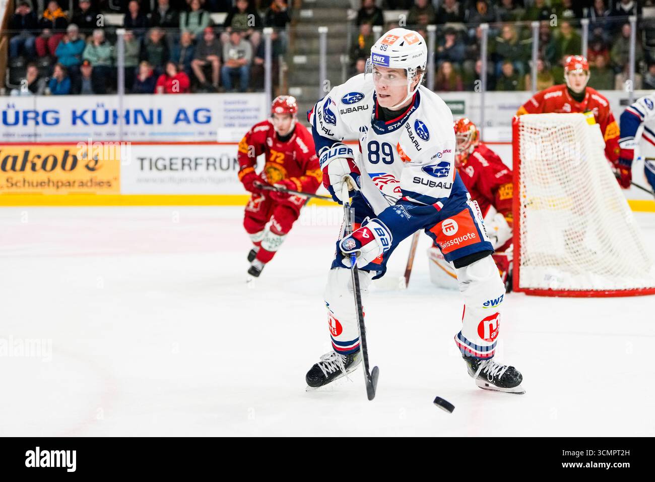 16/09/2025, Langnau, emmental versicherung arena, NL: SCL Tigers - ZSC Lions, #89 Daniel Olsson ...