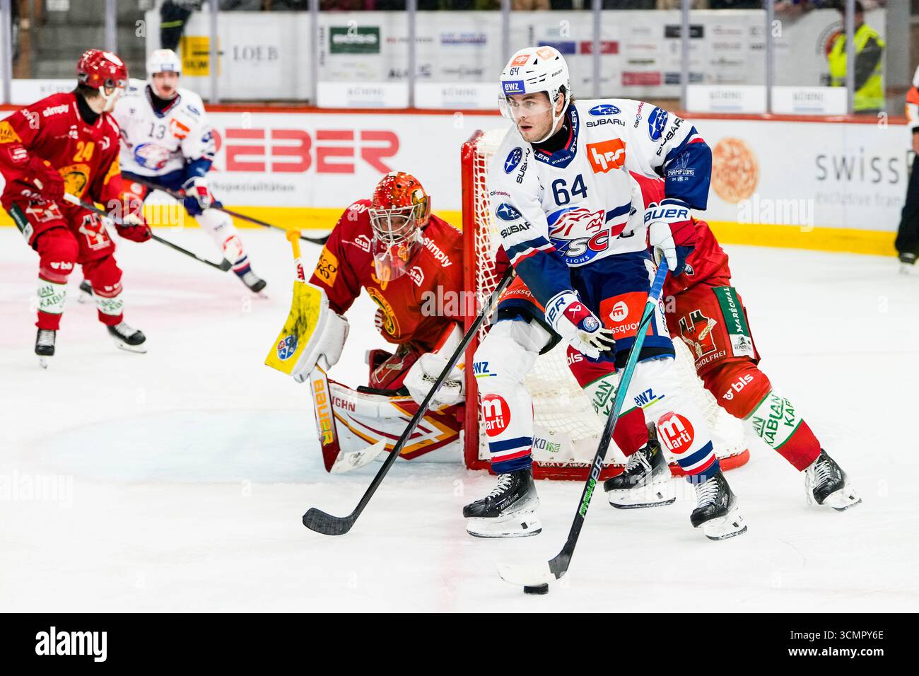 16/09/2025, Langnau, emmental versicherung arena, NL: SCL Tigers - ZSC ...