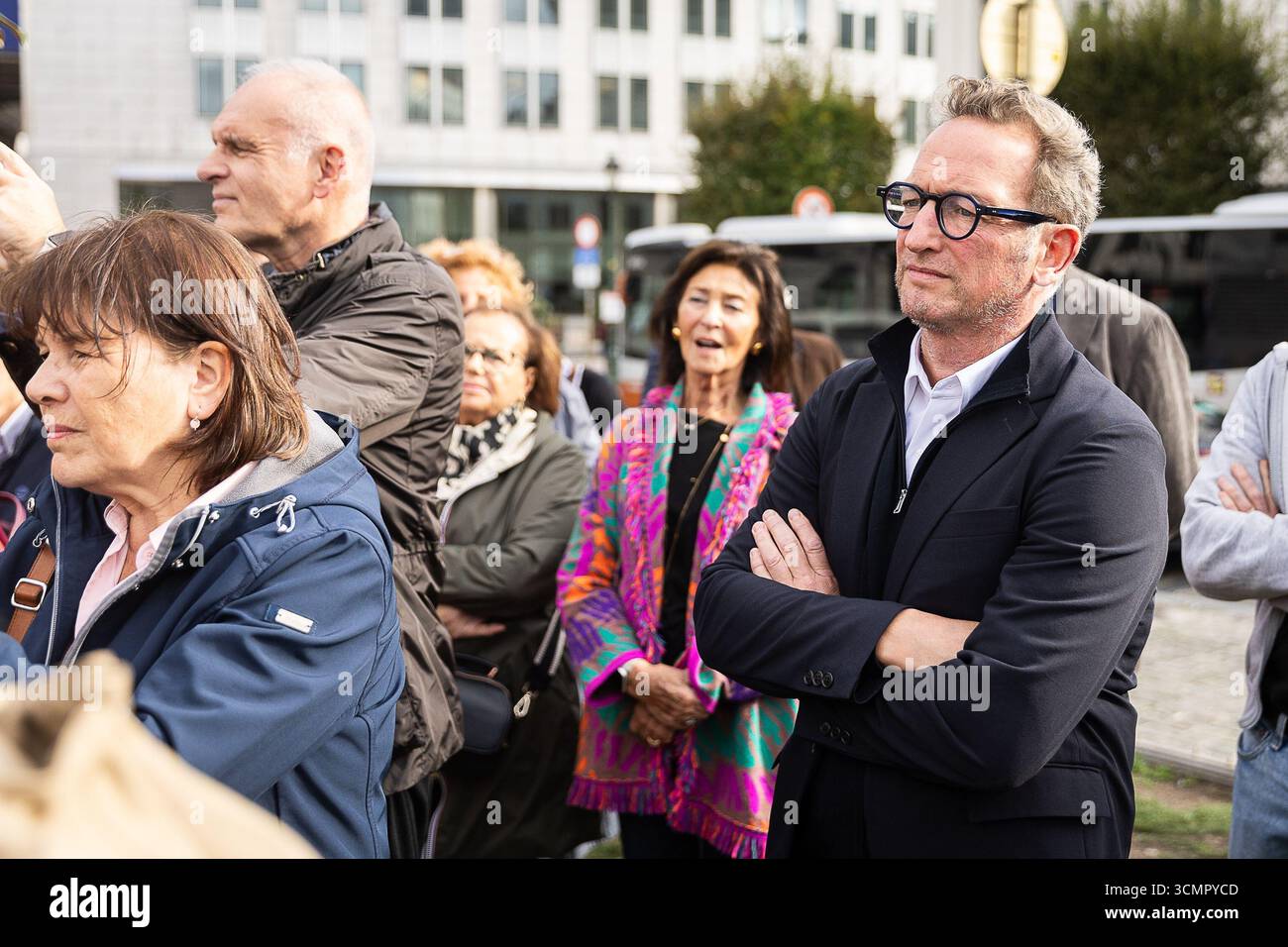 Brussels, Belgium. 17th Sep, 2025. Alain Destexhe and Uccle - Ukkel ...